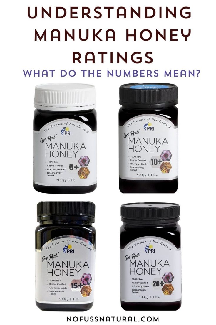 Manuka Honey Ratings - What Do the Numbers Mean? - No Fuss Natural