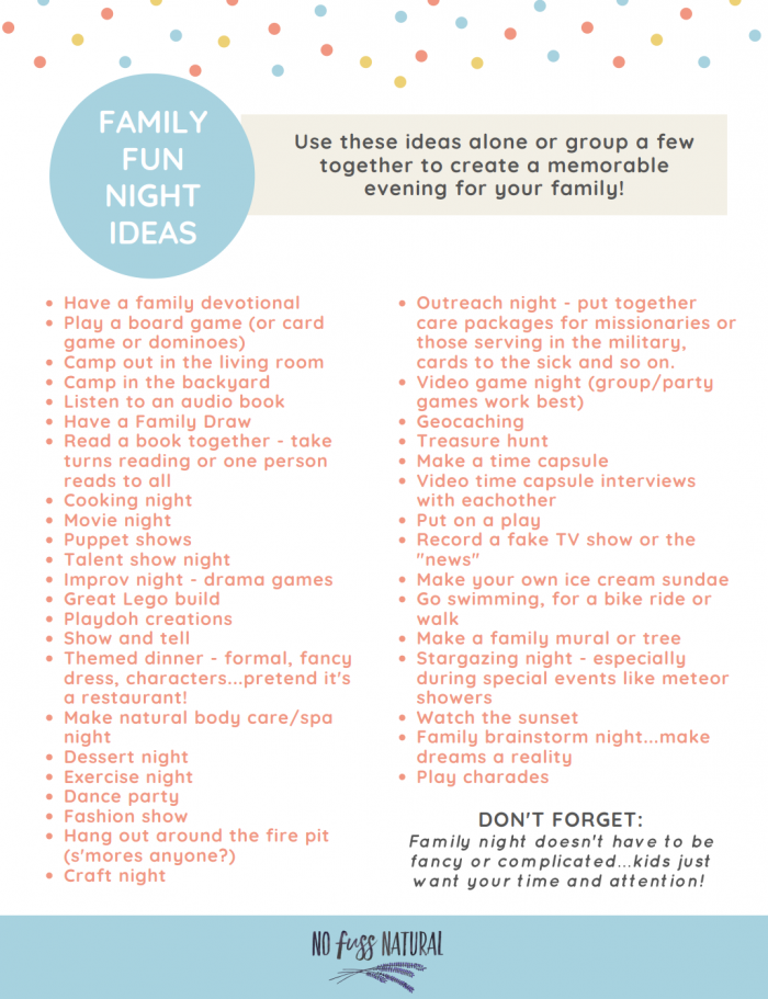 The Ultimate Guide to Family Fun - No Fuss Natural